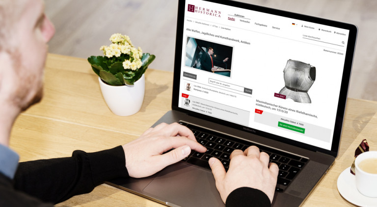 Live Online Bidding | How to bid | Services | Hermann Historica